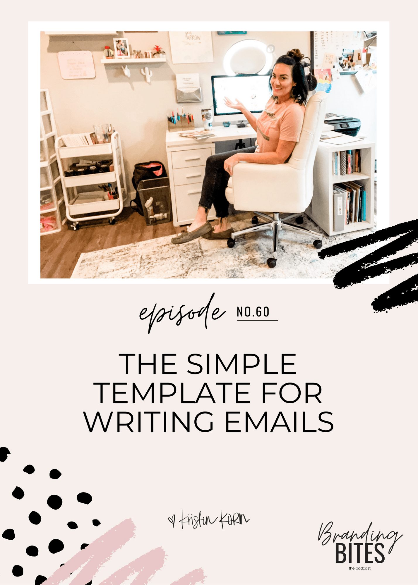 Ep 60: The Simple Template For Writing Emails | By Kristin Korn